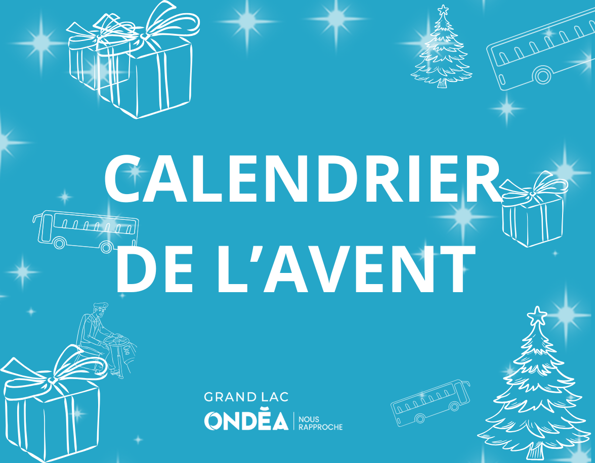 Calendrier de l'avent Noël | Ondéa Grand Lac