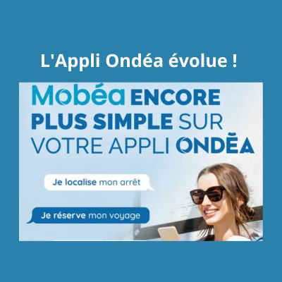 L'appli évolue, votre parcours de réservation MOBEA aussi | Ondéa Grand Lac
